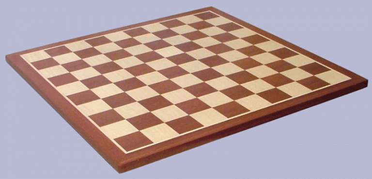 Damier en bois de sycomore et acajou - Le Damier de l Opéra